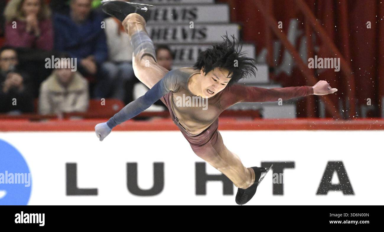 Adam Siao Him Fa of France performs in Men's Short Program during ...