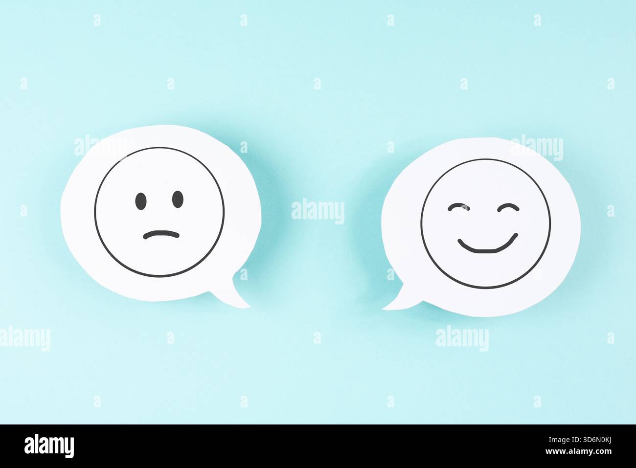 Sad Or Happy Smiling Face, Mental Health, Attitude, Positive And ...