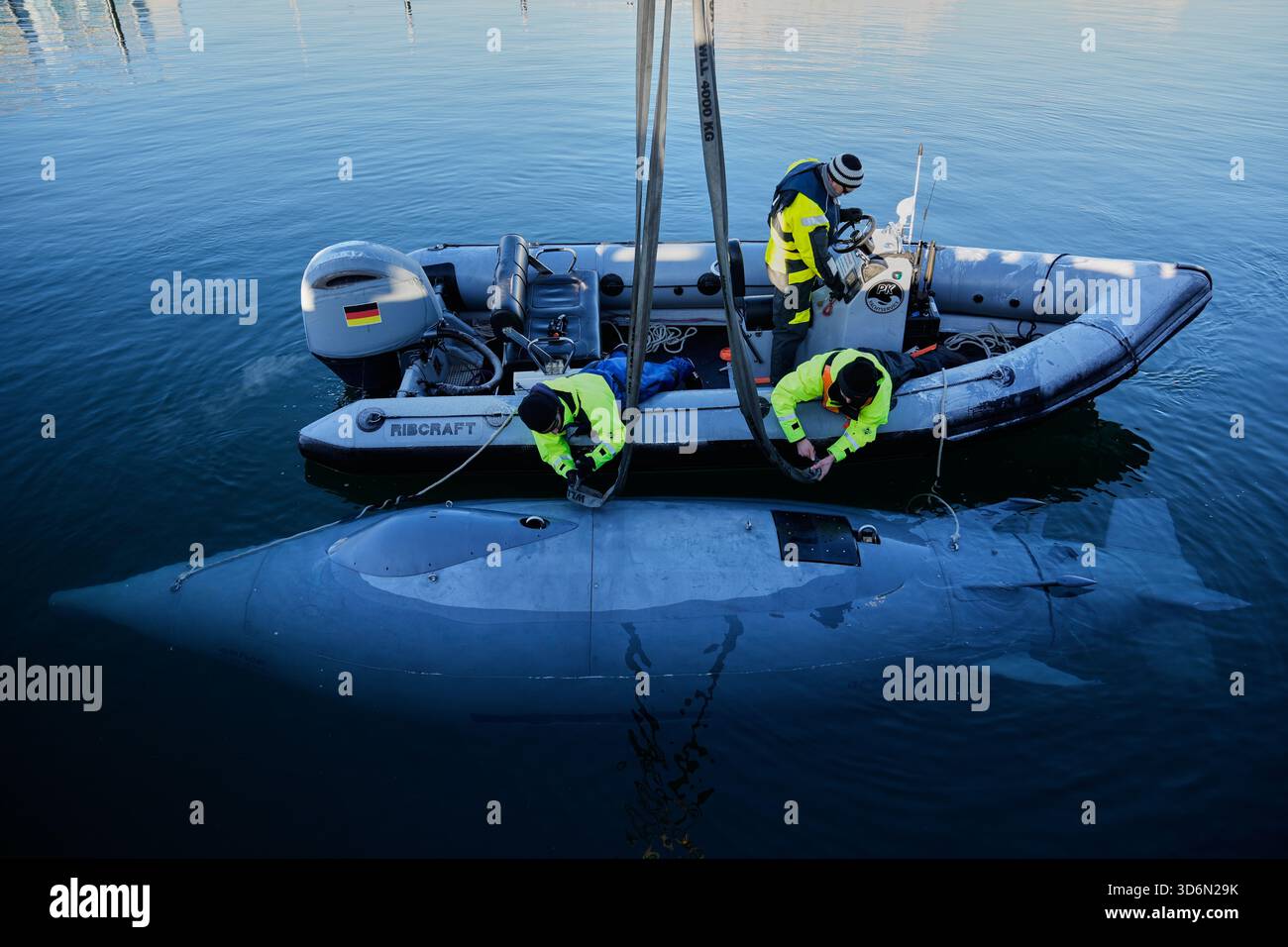 Grace the GREYSHARK Autonomous underwater vehicle (AUV) or underwater ...