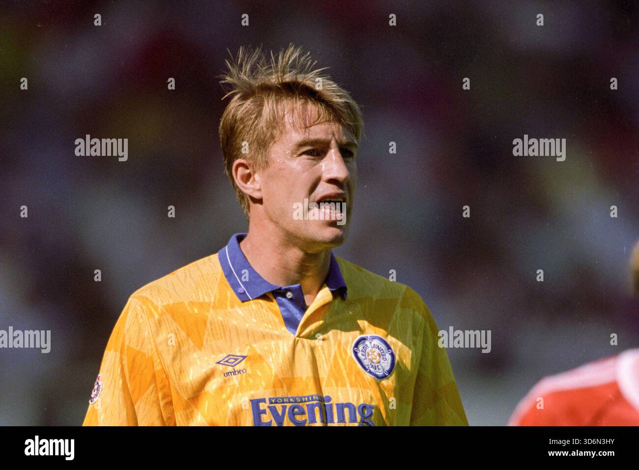 Lee Chapman pictured during his football career with Leeds United ...
