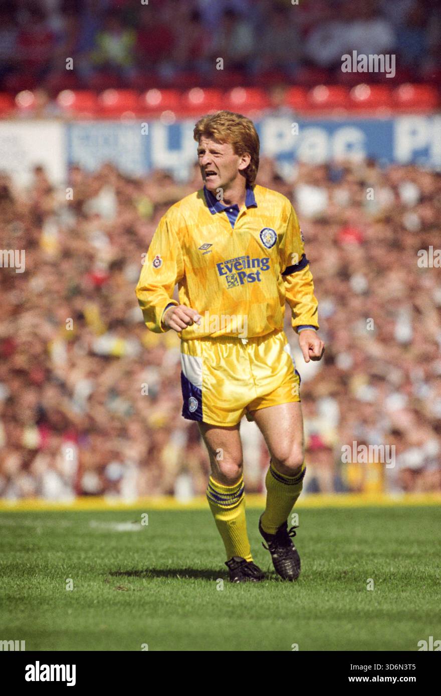 Gordon Strachan (captain) pictured during his football career with ...