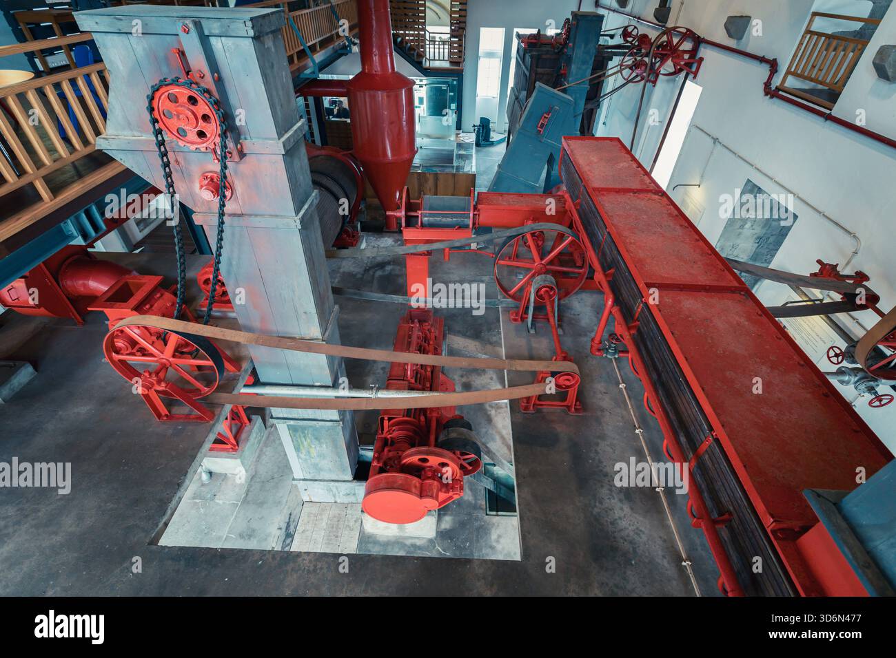 Heavy equipment displayed at Fabrica da Baleia do Boqueirao Museum in ...