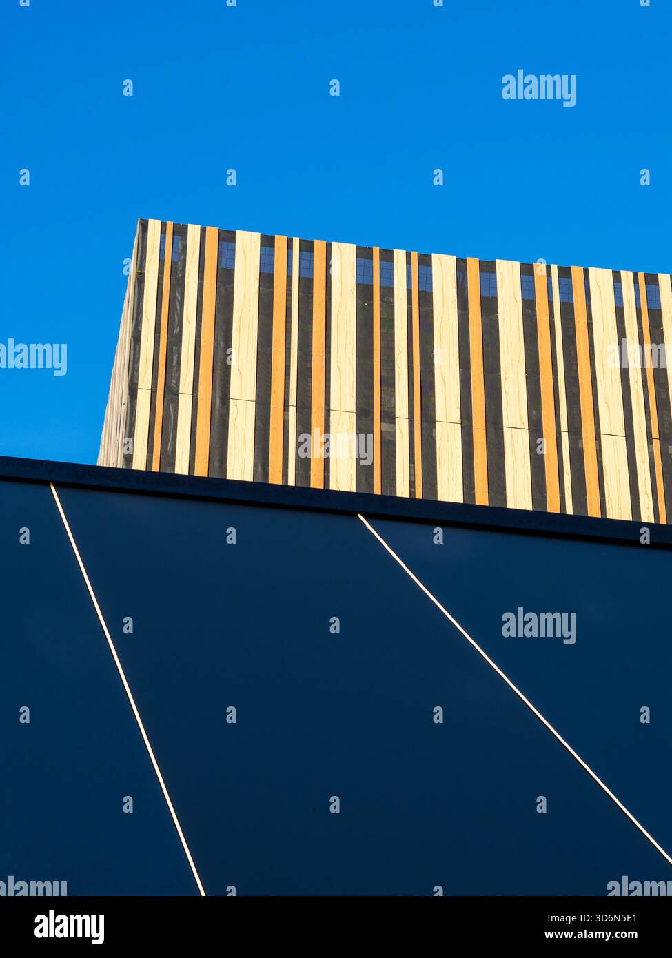 Graphic Detail of the Cladding, The Lexicon, Bracknell, Berkshire ...