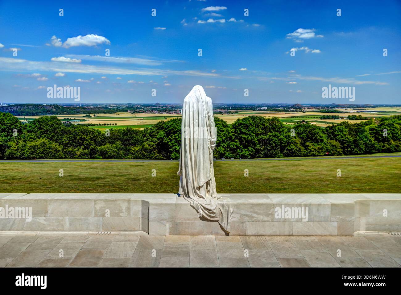 Canadian National Vimy Ridge Memorial in northern France, commemorating ...