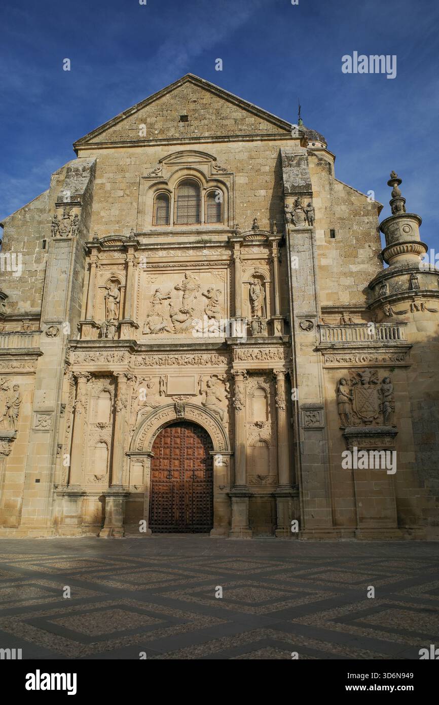 Sacred Chapel of the Savior with a brown facade and a large wood Stock ...