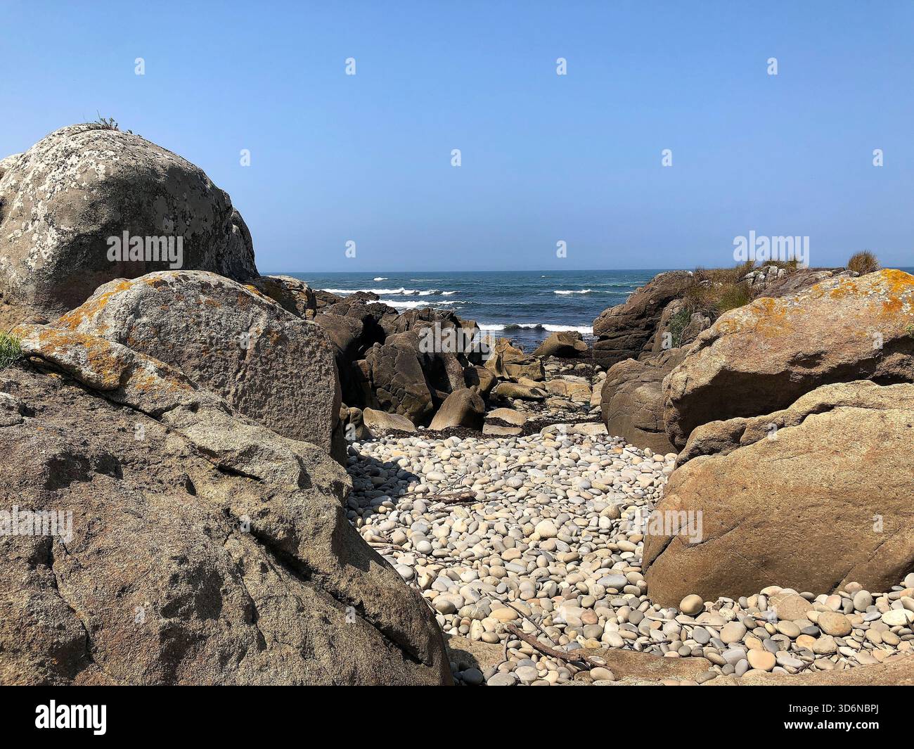 Carreço, Portugal - July 1, 2025: Coastal geological formation ...
