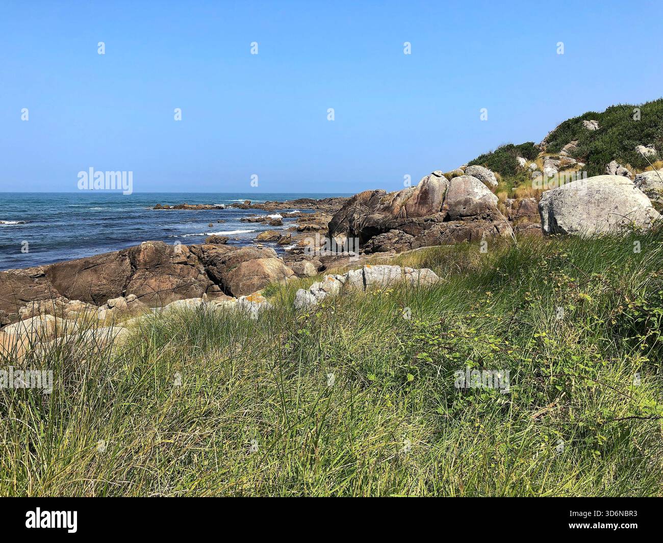 Carreço, Portugal - July 1, 2025: Coastal geological formation ...