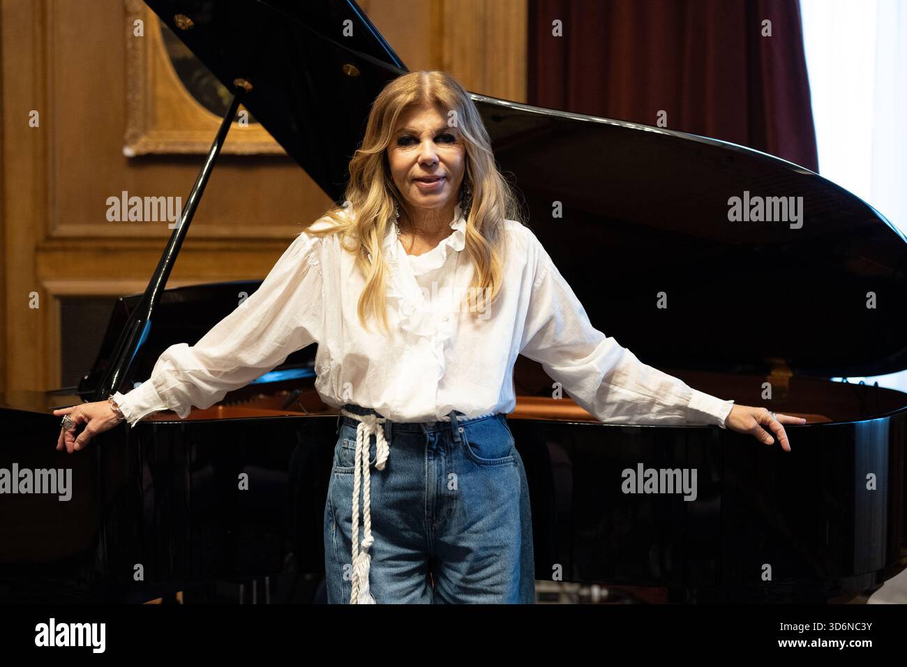 Singer Jeanette Anne Dimech, known as Jeanett, poses during a portrait ...