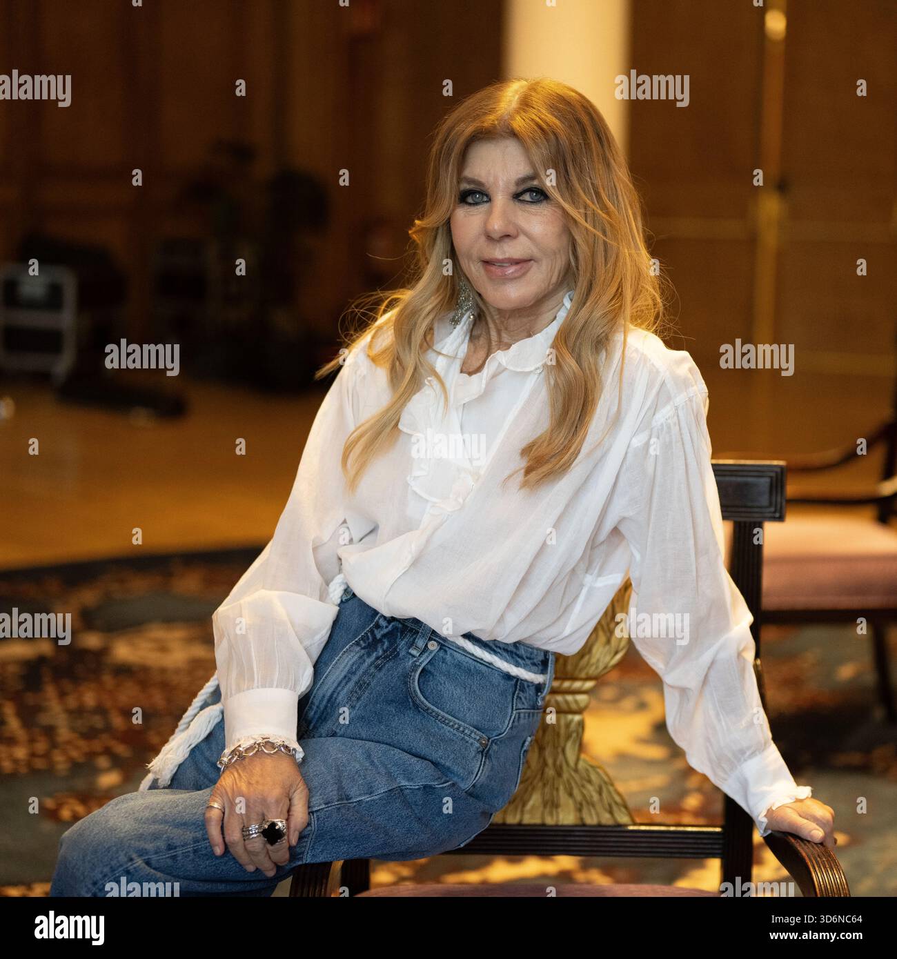 Singer Jeanette Anne Dimech, known as Jeanett, poses during a portrait ...