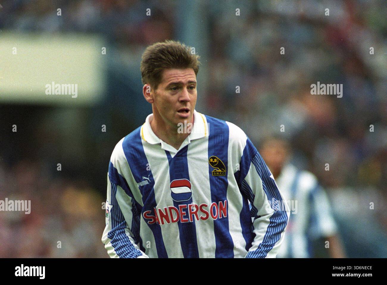 Chris Wadle Sheffield Wednesday player in action during a competitive ...