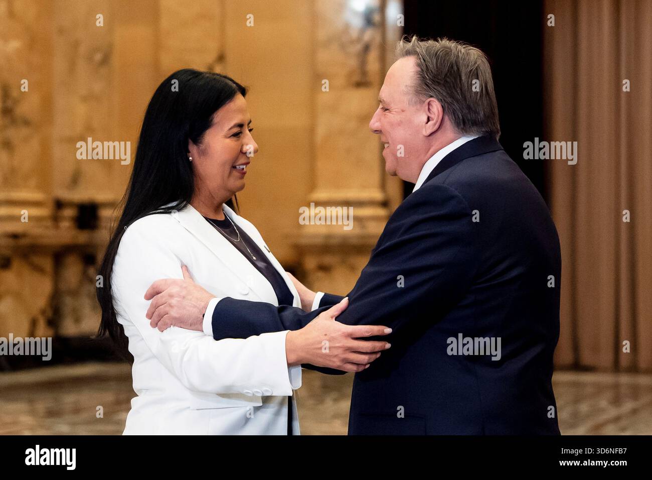 Montreal Mayor Soraya Martinez Ferrada hosts Quebec Premier Franvßois ...