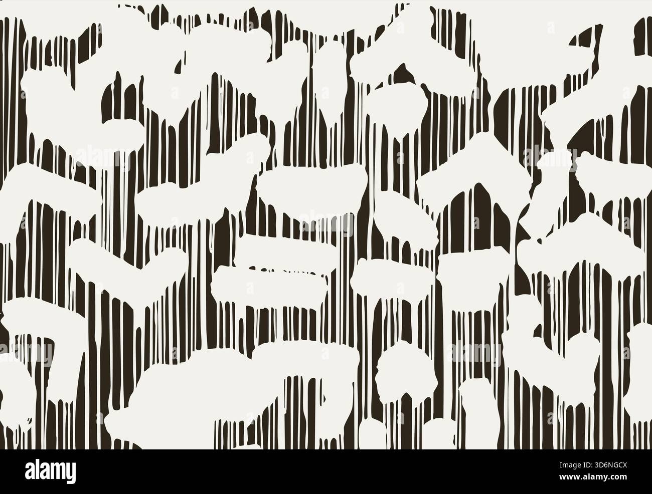 Ink painting pattern lines Stock Vector Images - Alamy
