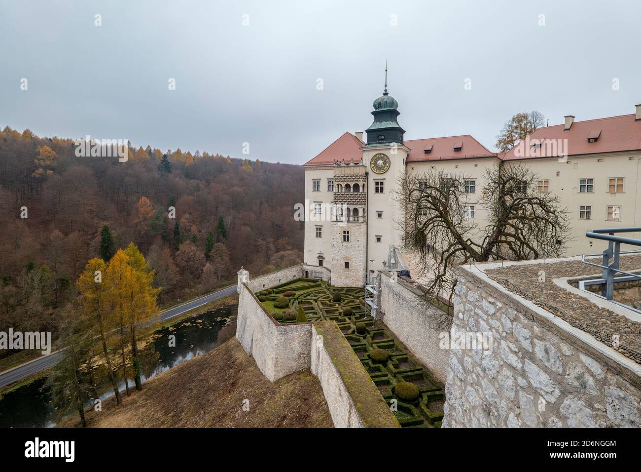 Suloszowa, Poland - November 15, 2025: View from the observation deck ...