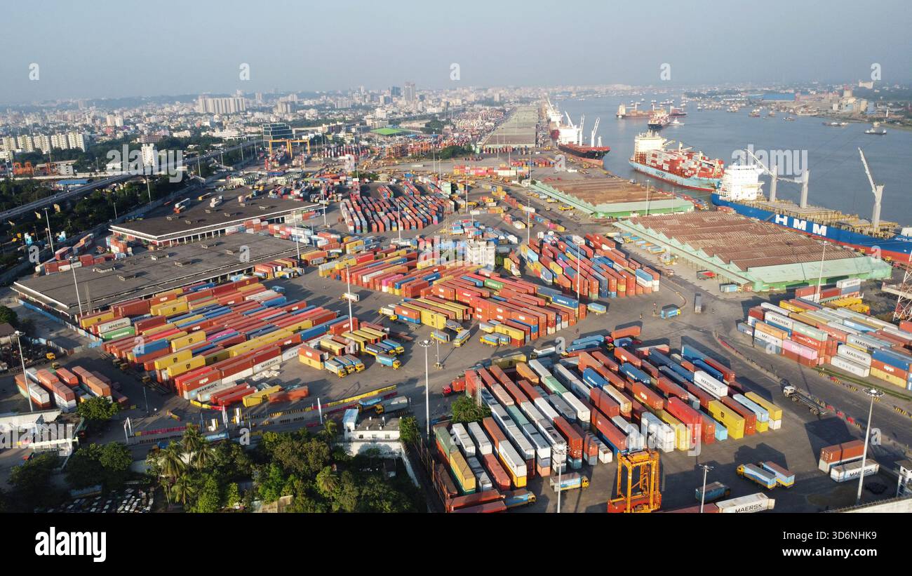 Chittagong (Chattogram) Port, situated on the Karnafuli River, is ...