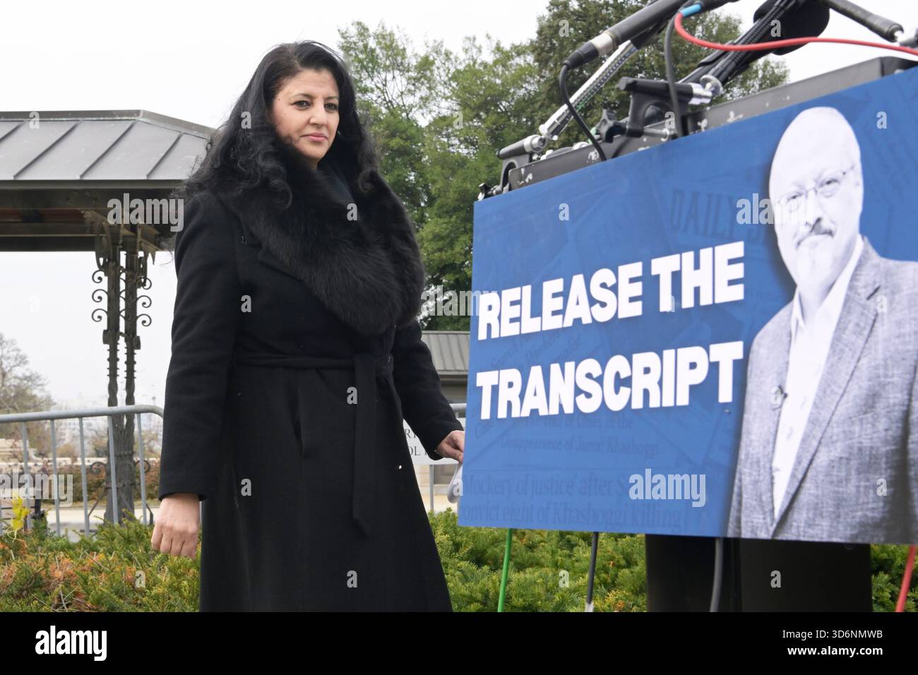 Washington Post Journalist Jamal Khashoggi’s wife Hanan Elatr Khashoggi ...