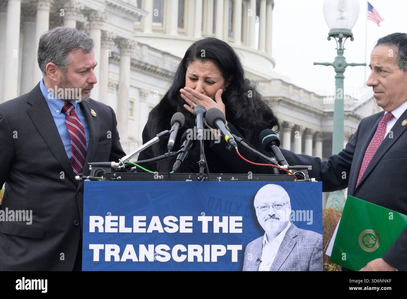 Washington Post Journalist Jamal Khashoggi’s wife Hanan Elatr Khashoggi ...