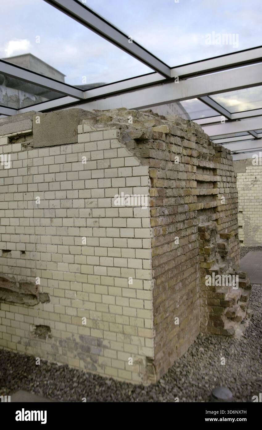 Berlin, Germany. Topography of Terror. Exhibition Berlin 1933-1945 ...