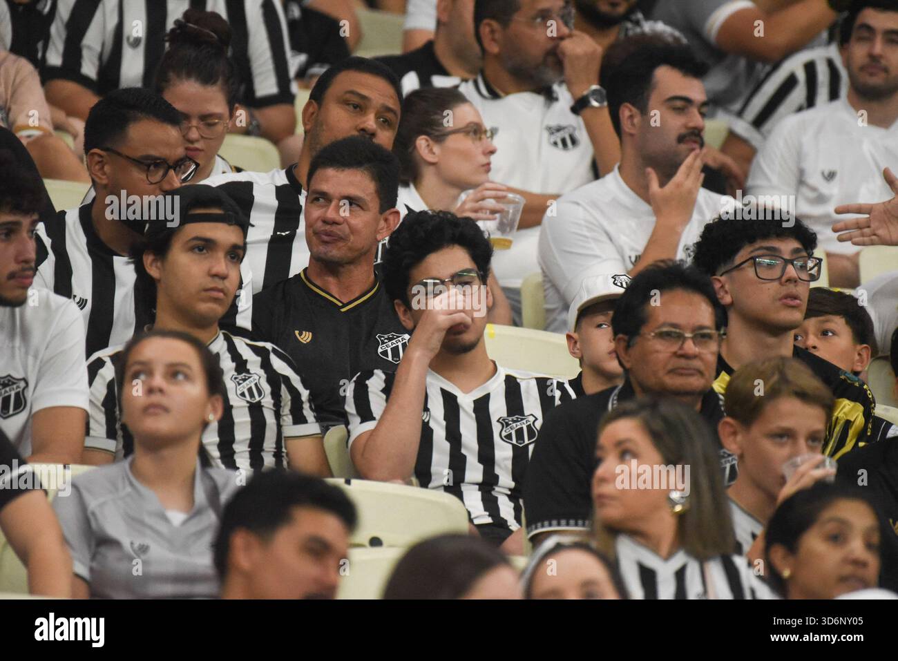 Arena Castelão Ceara fans during the Campeonato Brasileiro game between ...