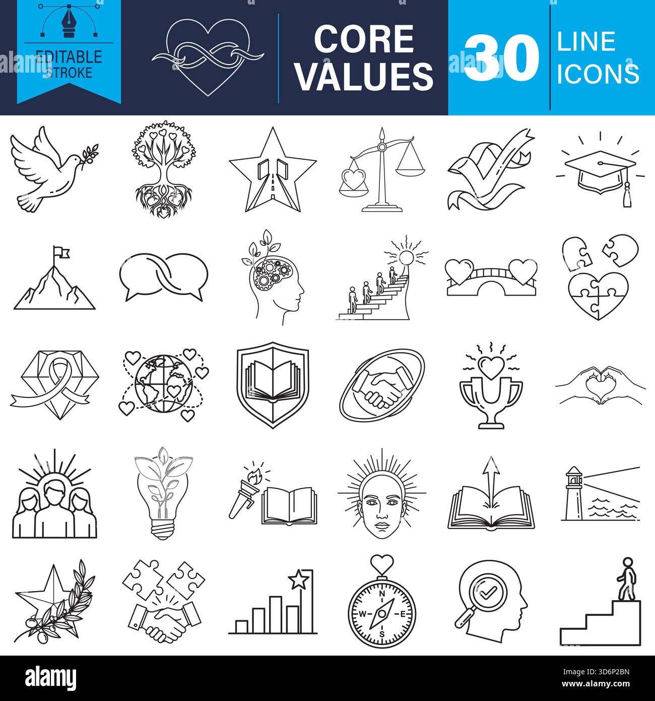 Business ethics growth icon Stock Vector Images - Alamy