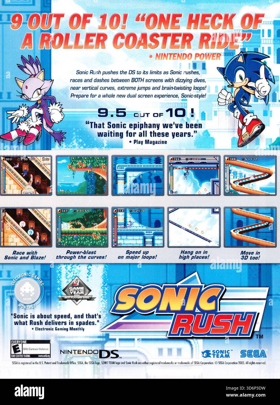 Sonic rush hi-res stock photography and images - Alamy