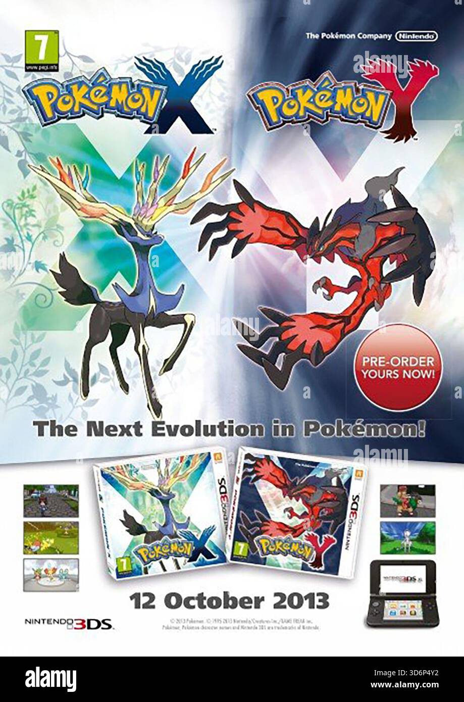 Pokemon game release hi-res stock photography and images - Alamy