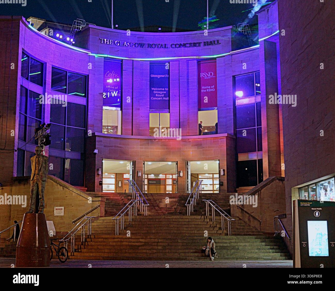 Glasgow, Scotland, UK. 21st November, 2025. The christmas lighting ...