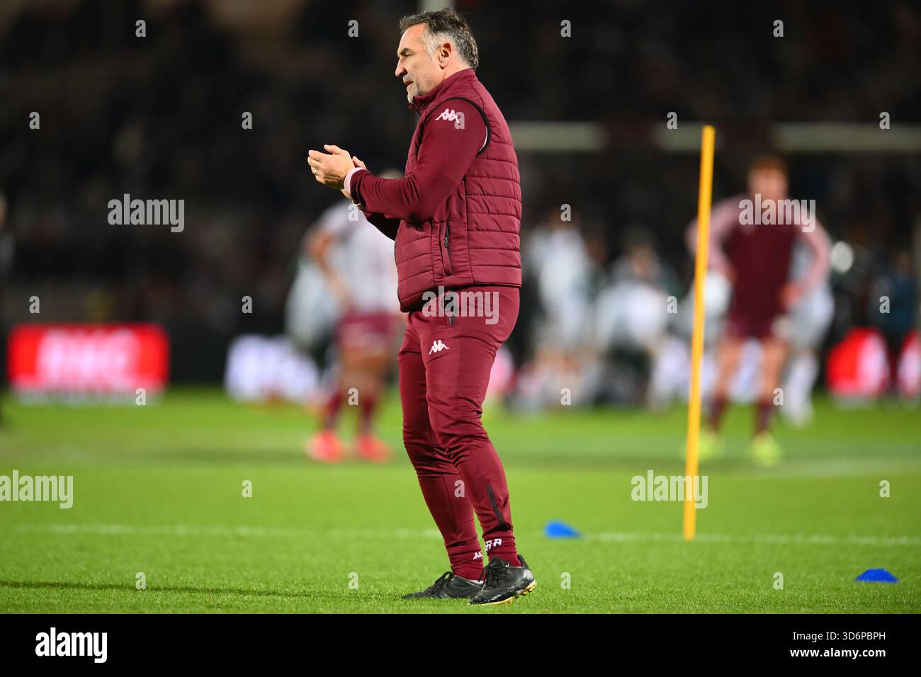 Aurelien Cologni of UBB during TOP 14 match between Bordeaux and Pau at ...