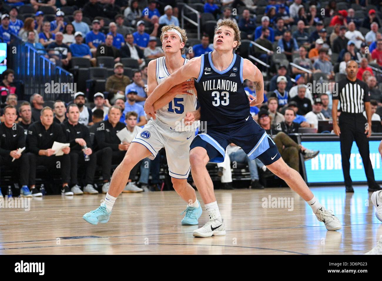 LAS VEGAS, NV - NOVEMBER 03: Villanova Wildcats forward Matt Hodge (33 ...