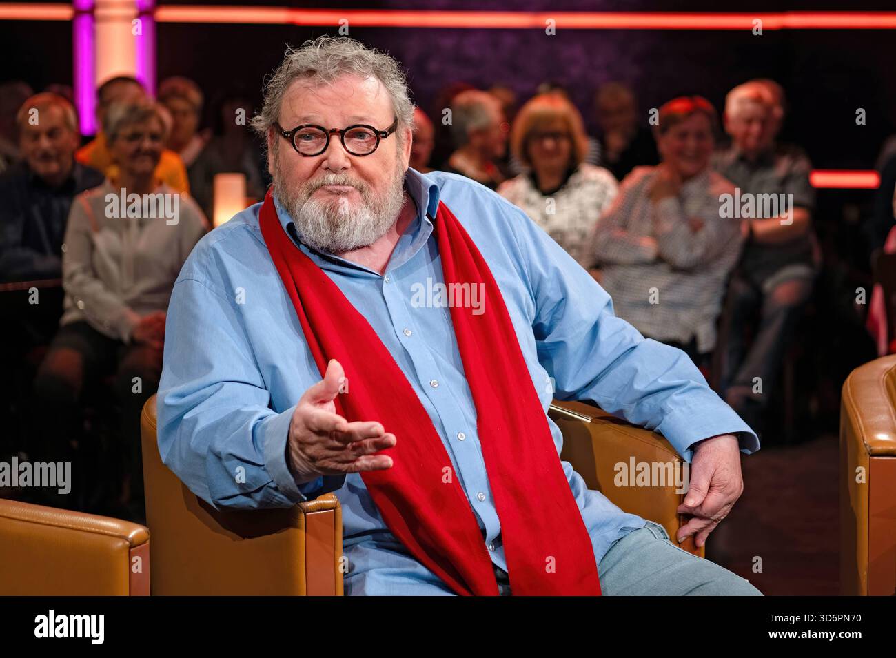 MDR - Riverboat. Schauspieler Walter Plathe anläßlich der Aufzeichnung ...