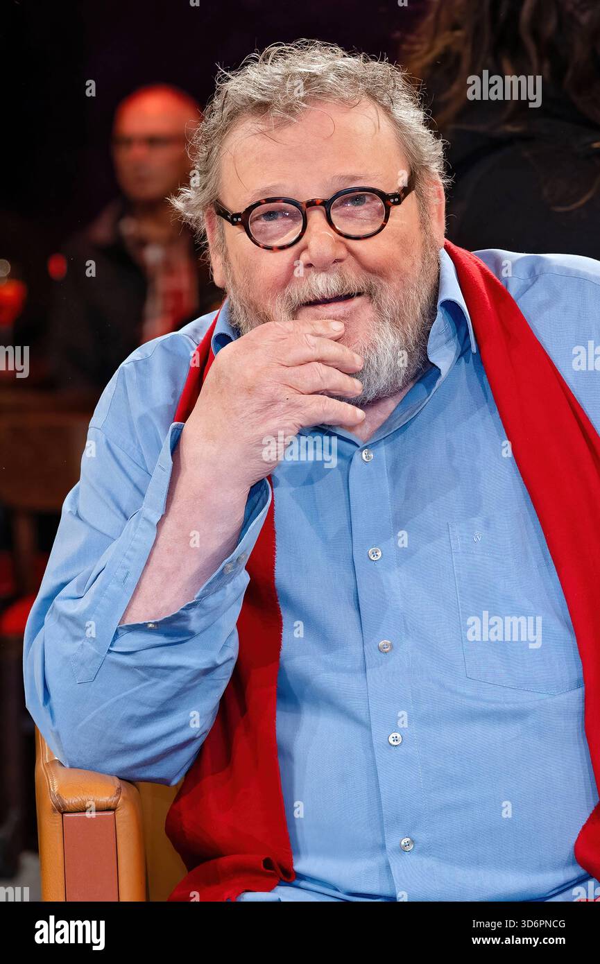 MDR - Riverboat. Schauspieler Walter Plathe anläßlich der Aufzeichnung ...
