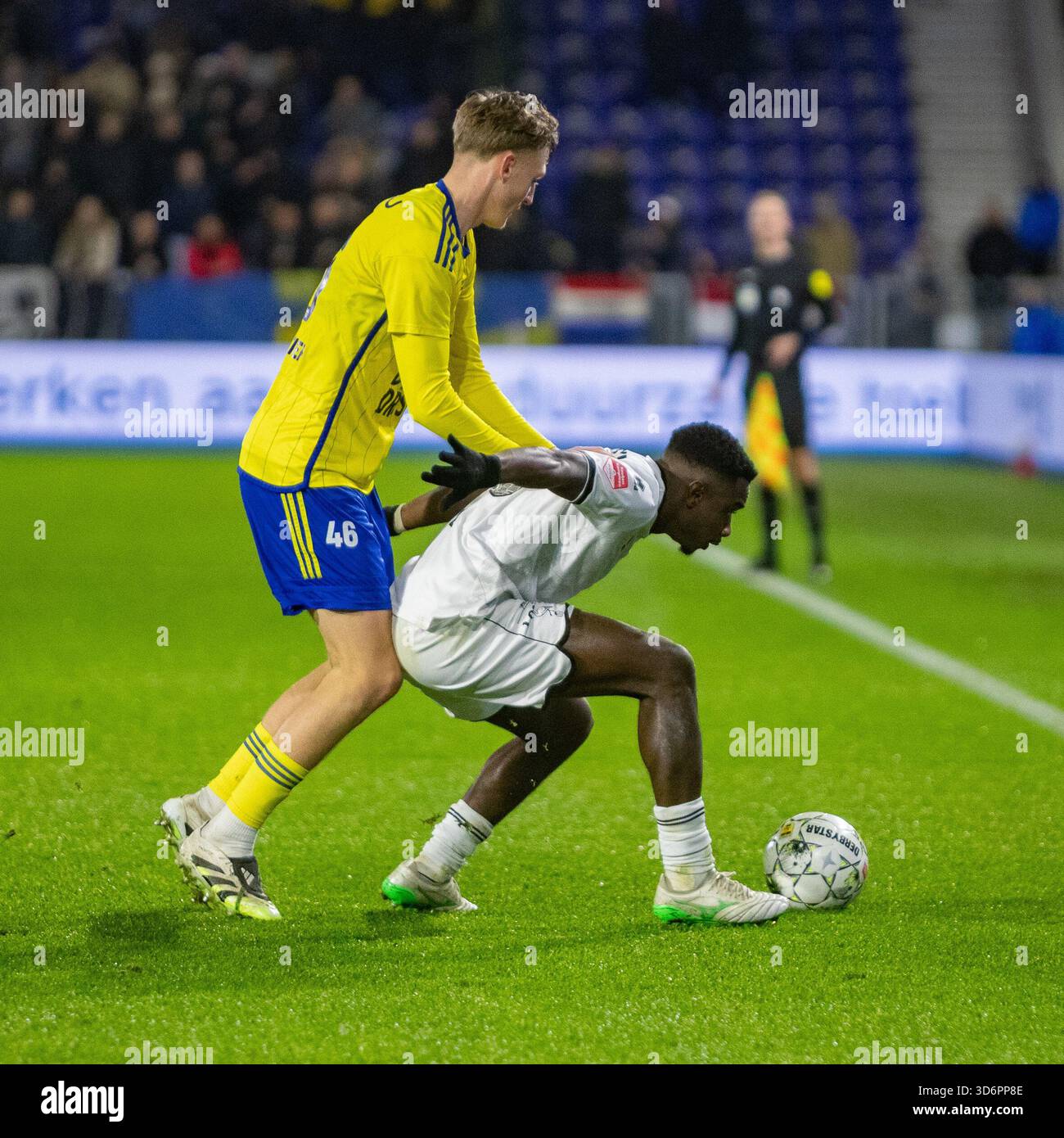 LEEUWARDEN , 21-11-2025 , Kooi Stadium , season 2025 / 2026 , Dutch ...
