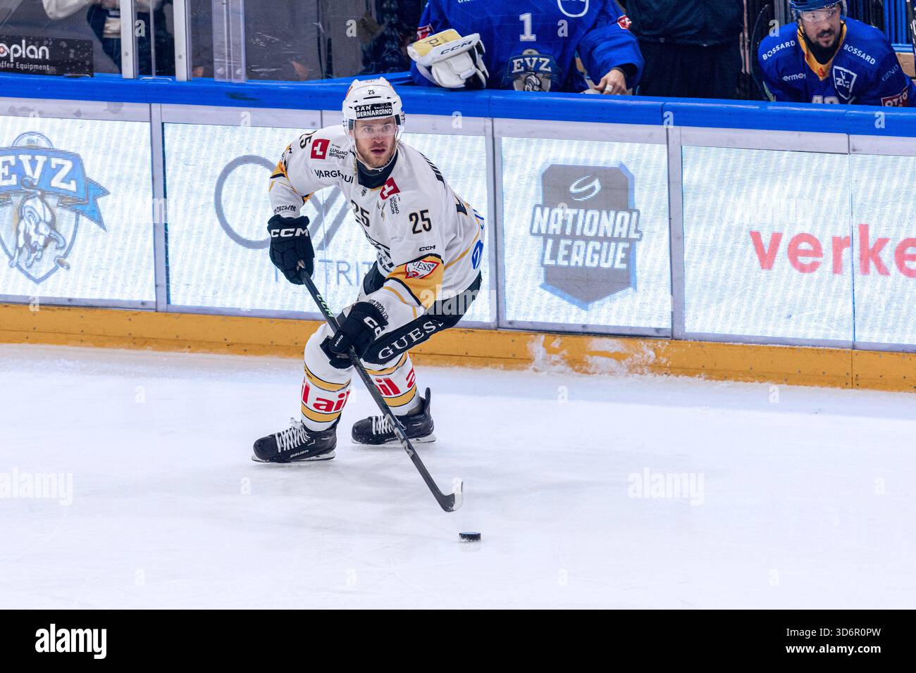 Mirco Muller #25 (HC Lugano) - November 21, 2025 - National League ...