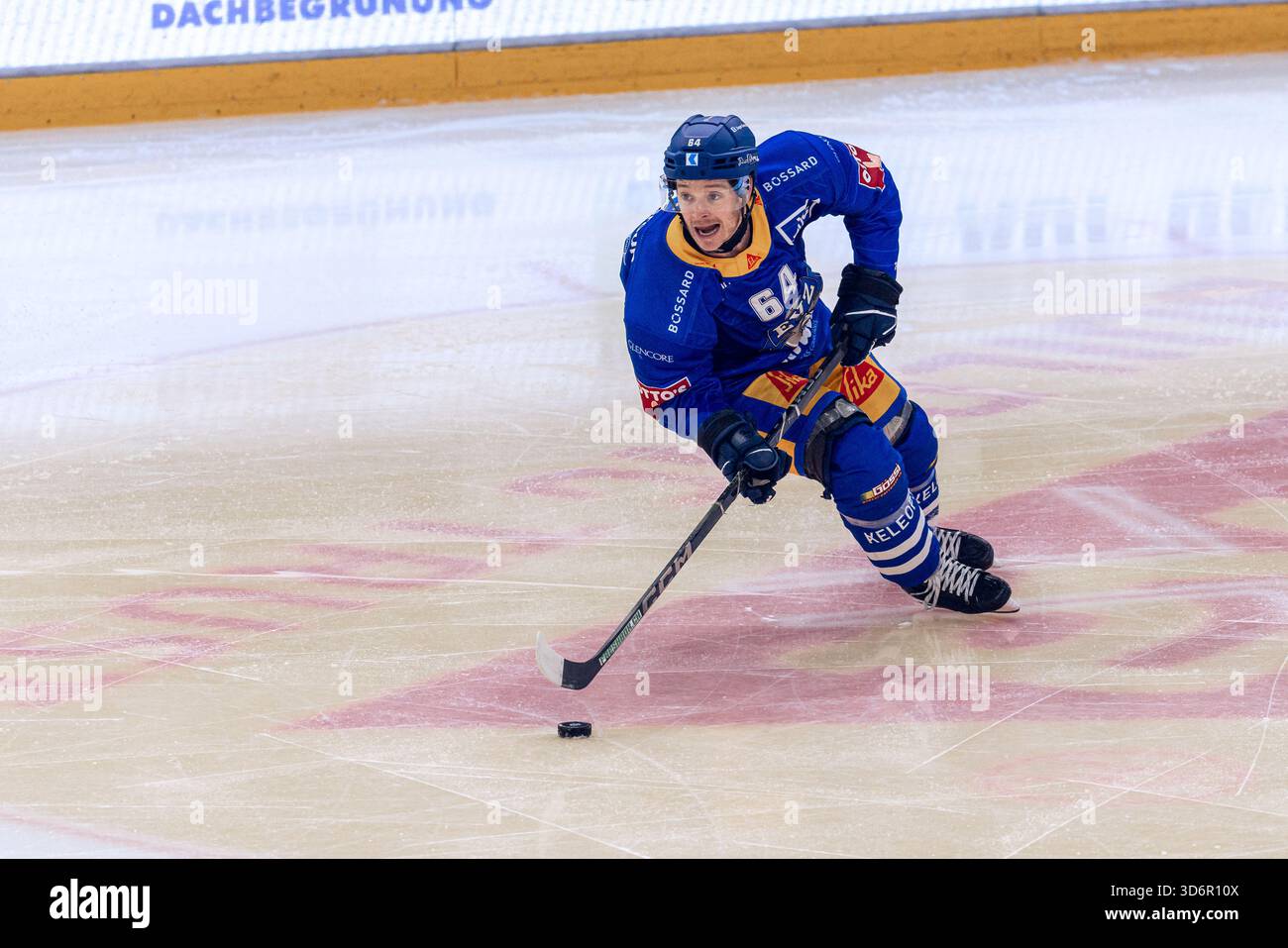 Jesse Graham #64 (EV Zug) - November 21, 2025 - National League ...