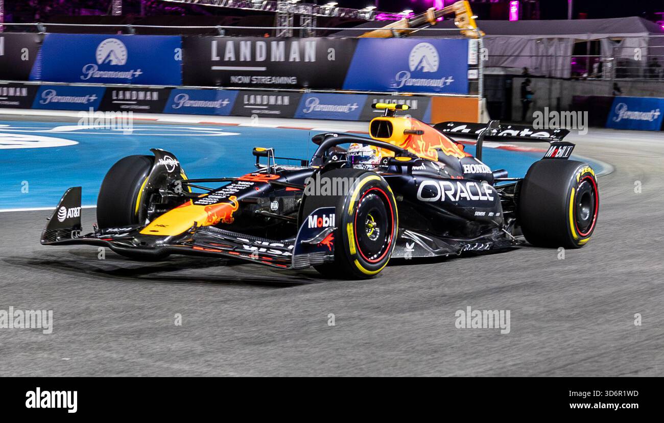 November 20 2025 Las Vegas NV, U.S.A. Red Bull Racing driver Yuki ...
