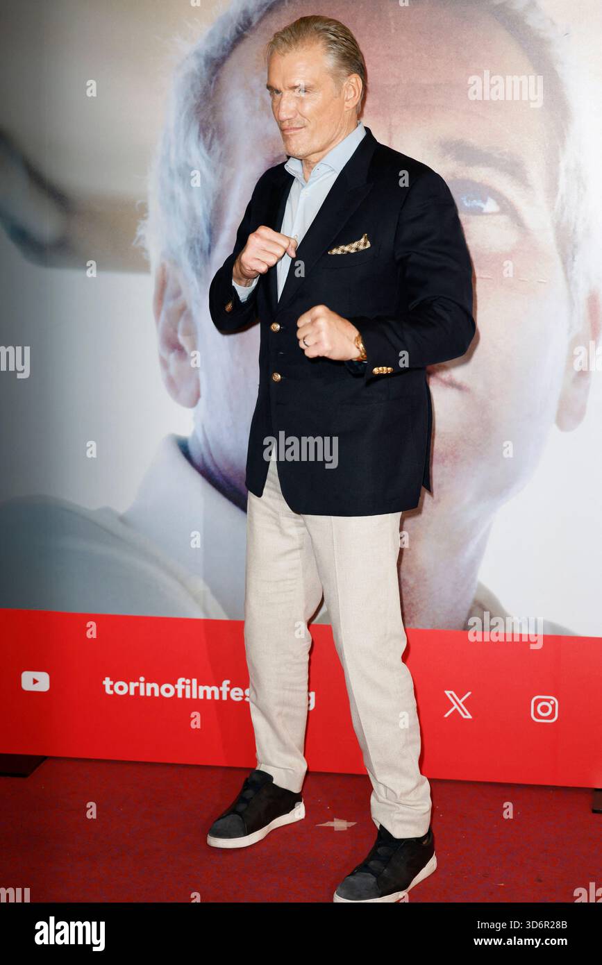 TURIN, ITALY - NOVEMBER 21: Dolph Lundgren attends the opening ceremony ...