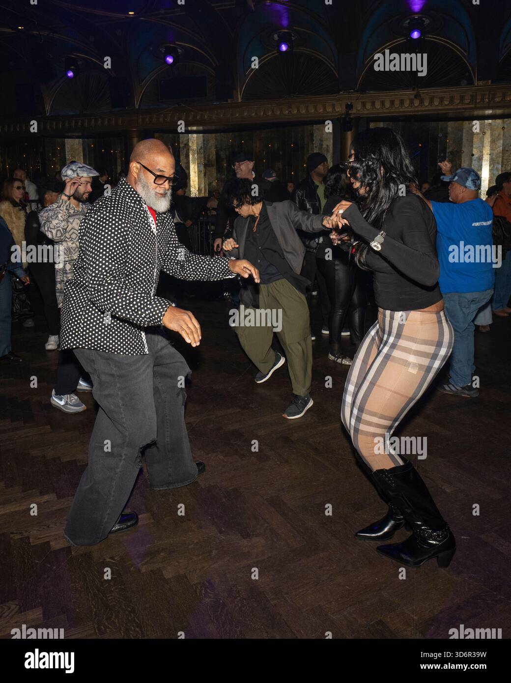 Rashaad Reece and Maretta Hodges attend Susanne Bartsch presents ...