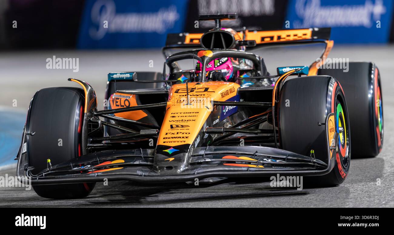 November 20 2025 Las Vegas NV, U.S.A. McLaren driver Oscar Piastri (81 ...