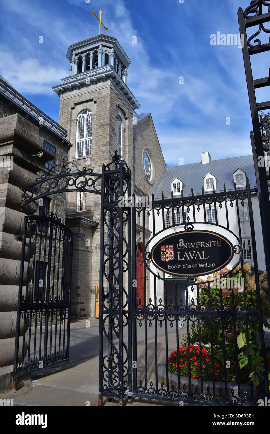 OCTOBER 13, 2025 - QUEBEC, QUEBEC, CANADA - Universite Laval Ecole d ...