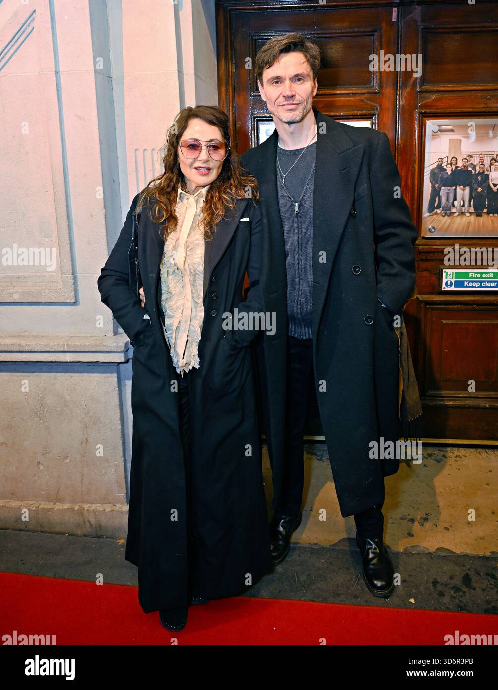 London, England, 21th November 2025: Frances Ruffelle (L) Norman Bowman ...