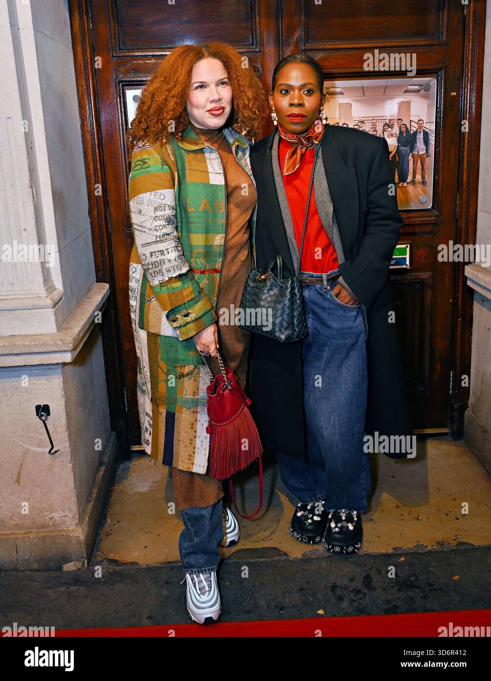 London, England, 21th November 2025: Zezi Ifore, Funmi Fetto at the ...