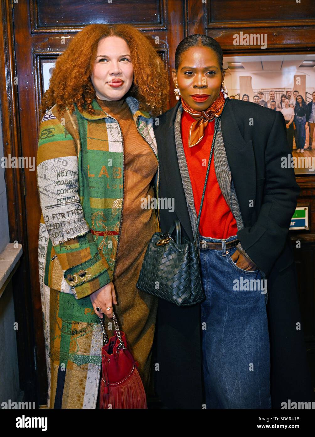 London, England, 21th November 2025: Zezi Ifore, Funmi Fetto at the ...