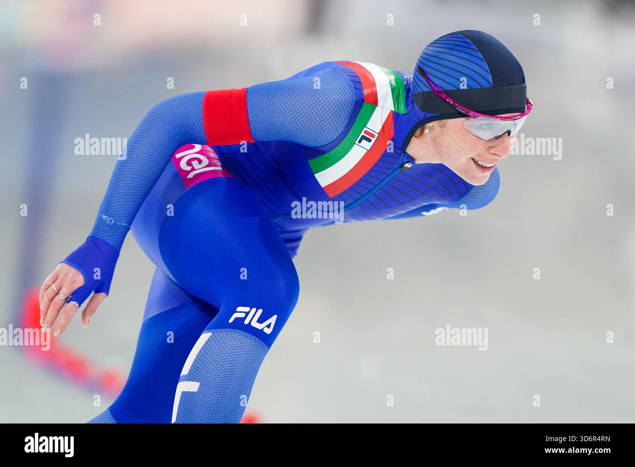 CALGARY, CANADA - NOVEMBER 21: Serena Pergher of Italy during the ISU ...