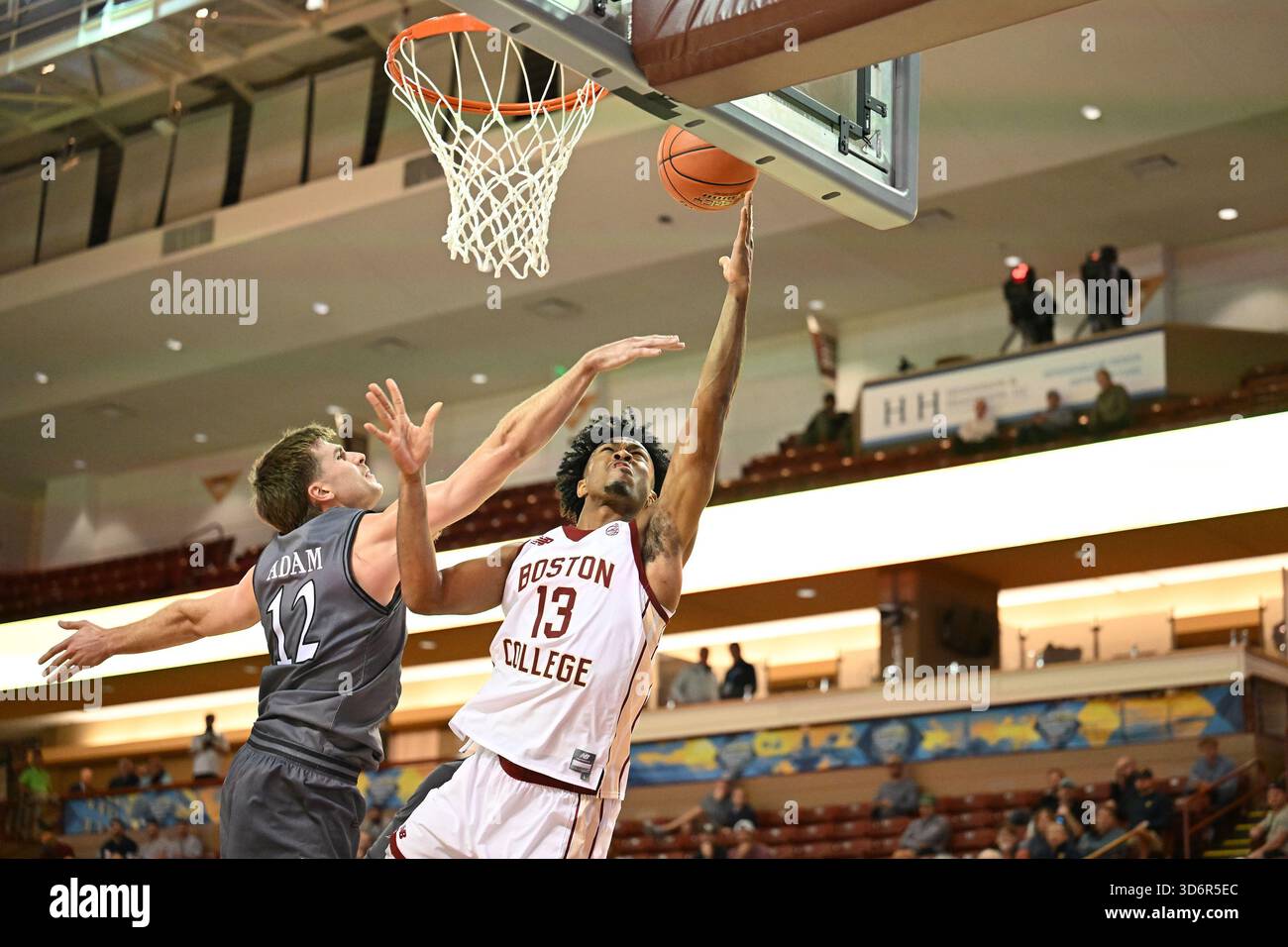 November 21, 2025; Donald Hand Jr. (13) of the Boston College Eagles ...