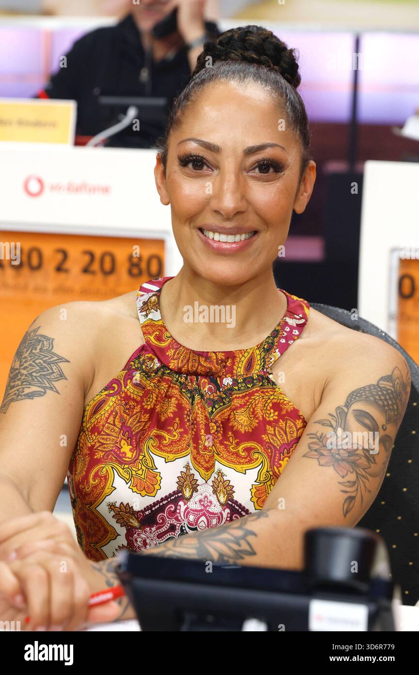Jessica Wahls von den No Angels beim 30. RTL-Spendenmarathon 2025 im ...