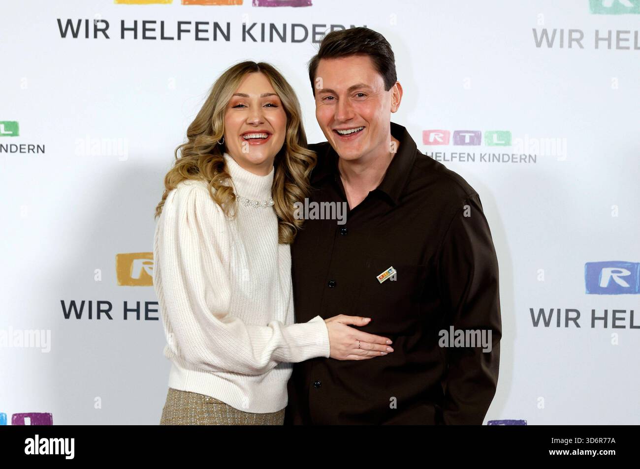 Lisa Walser und Henry Walser beim 30. RTL-Spendenmarathon 2025 im ...