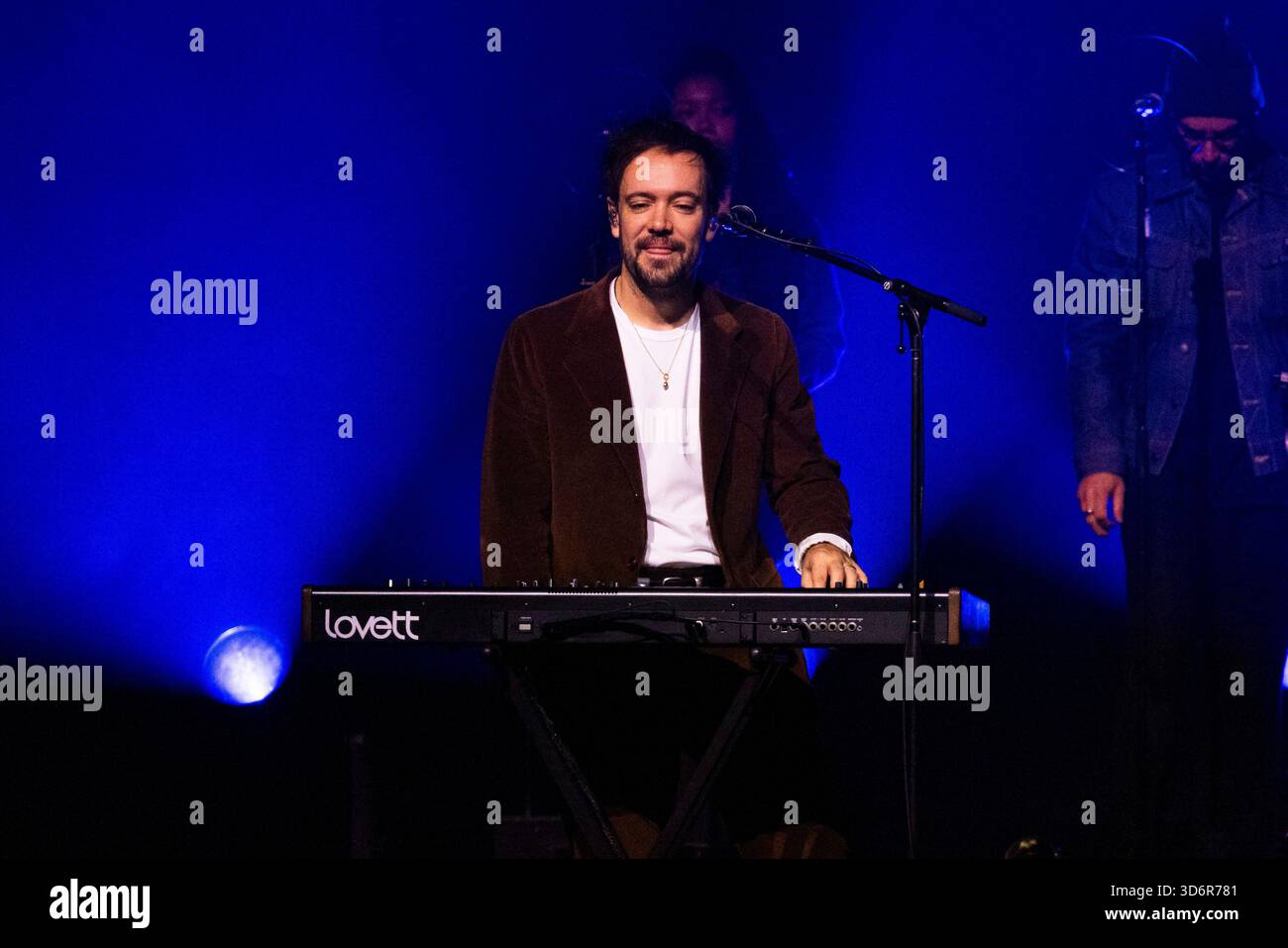 Ben Lovett of Mumford & Sons performs in concert at Unipol Forum in ...