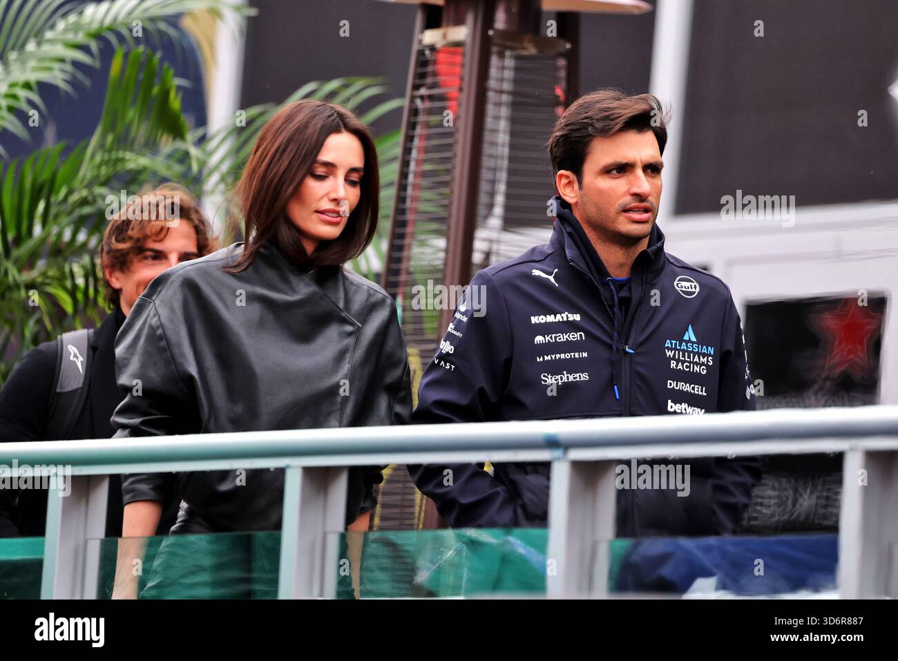 (L to R): Rebecca Donaldson (GBR) with her boyfriend Carlos Sainz (ESP ...