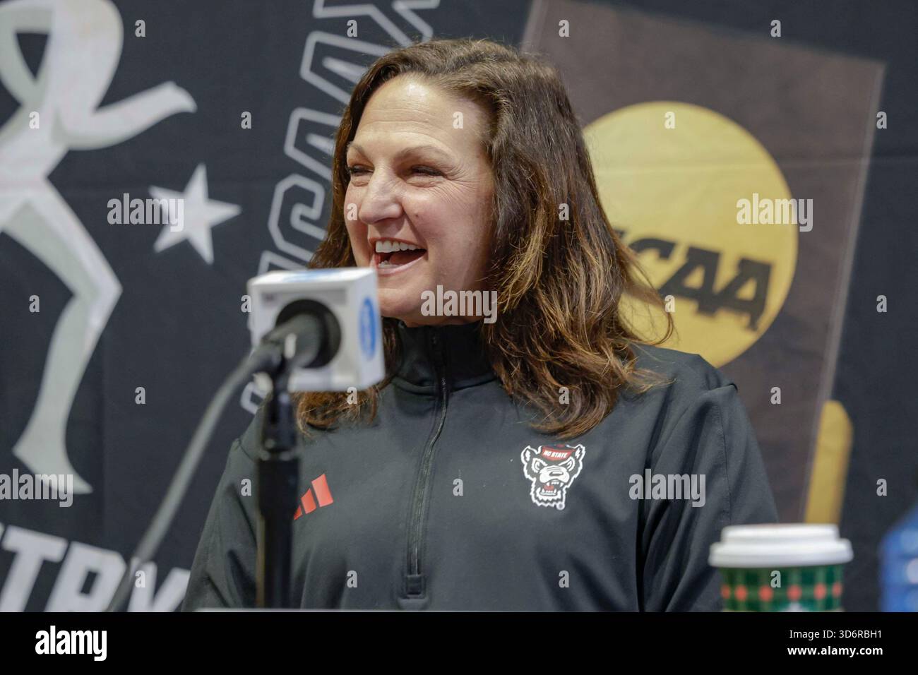 during a press conference prior to the NCAA Division I Cross Country ...