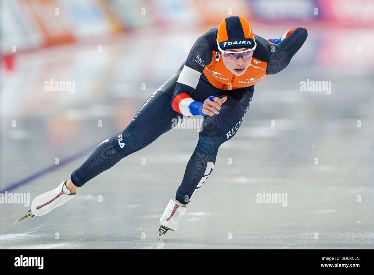 CALGARY, CANADA - NOVEMBER 21: Marrit Fledderus of Netherlands during ...
