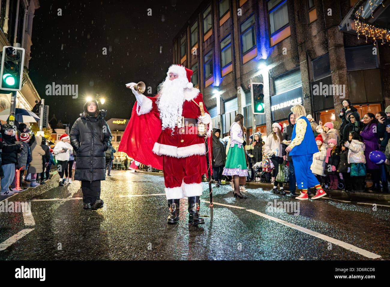 Derry, Northern Ireland. 21 November 2025. Performers, floats and ...
